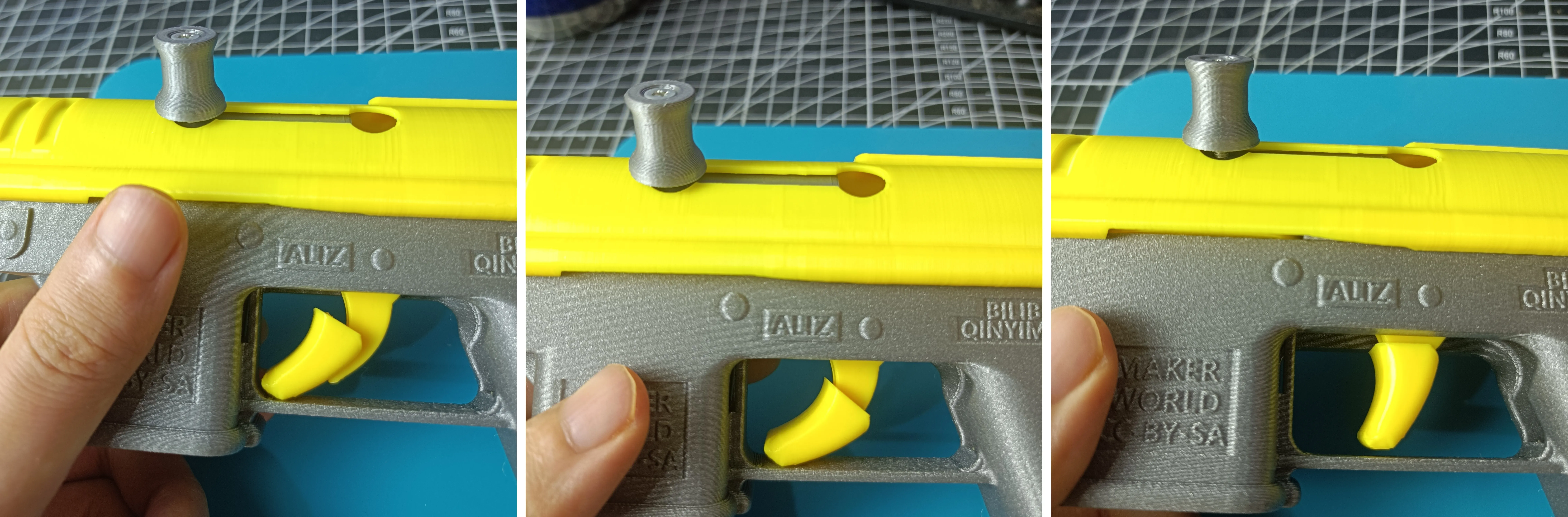 TEC-9 Disc Shooter V2.0 by QYM 3D 脑洞造物秦一鸣 MakerWorld: Download Free 3D ...