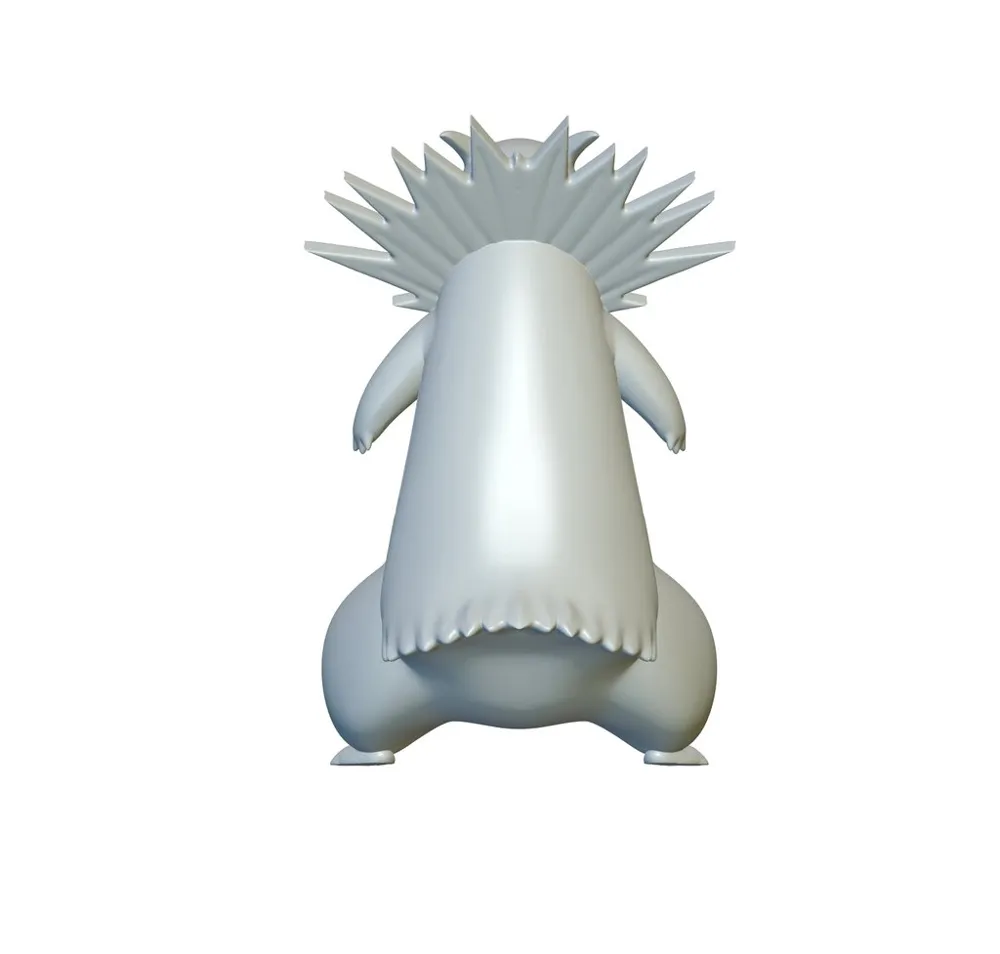 Pokemon Typhlosion #157 -Optimized for 3D Printing by 3Dprint1UP ...