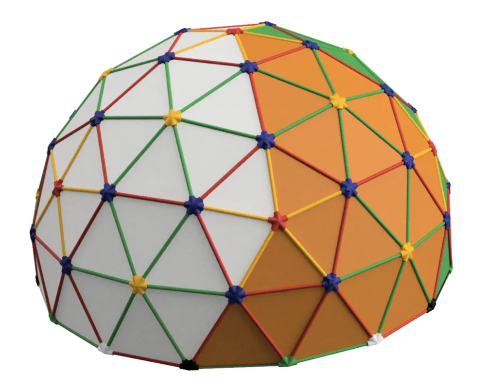 Geodesic Dome 3V Model by tsubs.n - MakerWorld