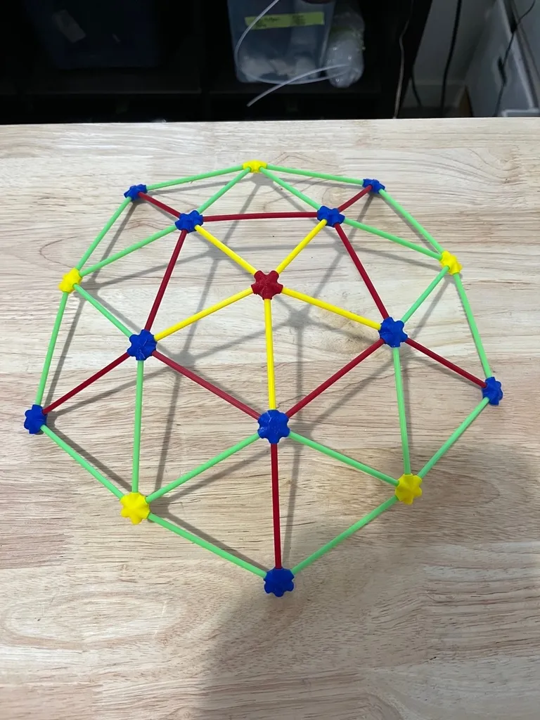 Geodesic Dome 3V Model by tsubs.n - MakerWorld