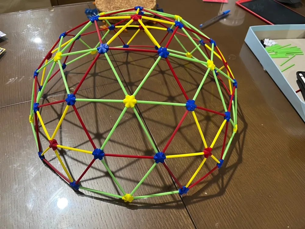Geodesic Dome 3V Model by tsubs.n - MakerWorld