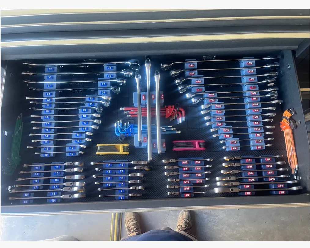 Gridfinity Universal Wrench Tray with label system by snjames316 ...