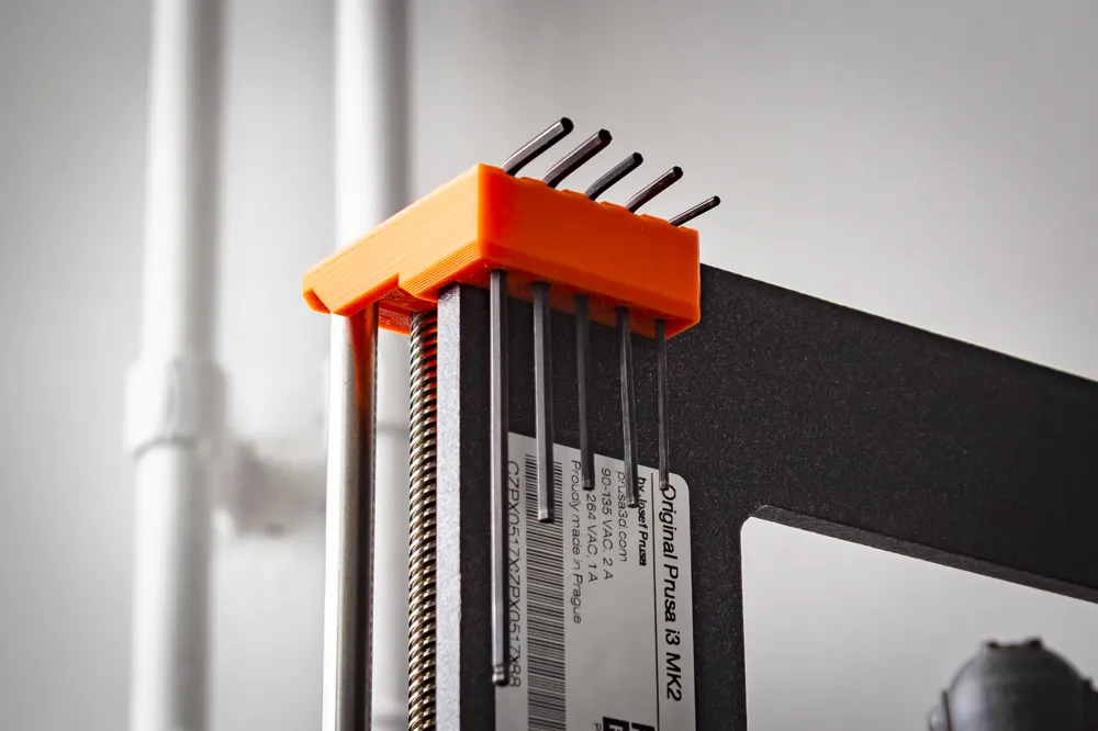 Hex Key Holder Prusa i3 Mk2/Mk3 - Z-Rod End by Tmpx64 - MakerWorld