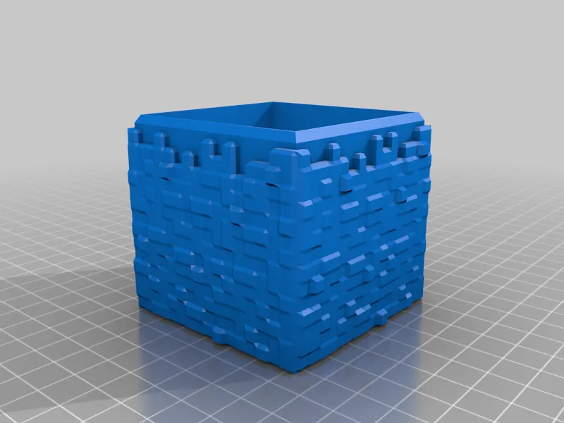 Minecraft Grass Block Box by Print King - MakerWorld