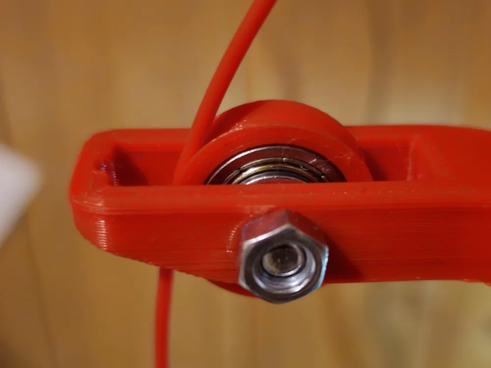 Ender 3/AlfaWise/Longer Filament Roller Guide Remixed by Moondreams ...