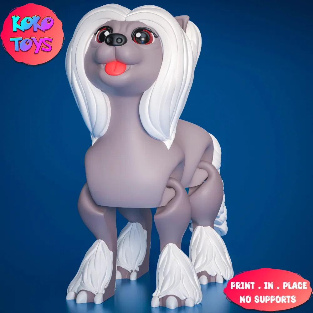 CUTE CHINESE DOG ARTICULATED by KOKO TOYS - MakerWorld