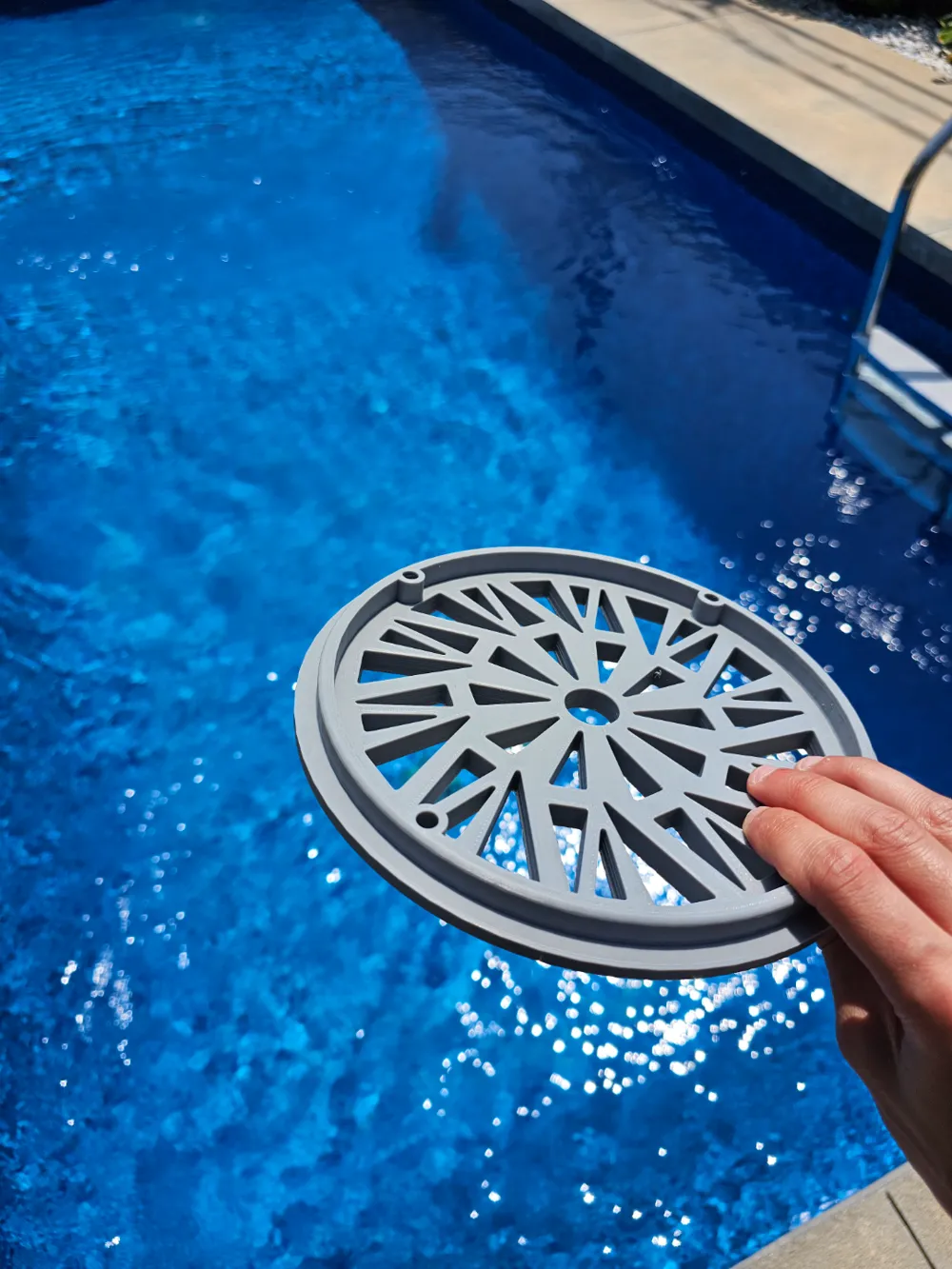 Pool bottom drain cover by andr13532 MakerWorld: Download Free 3D Models
