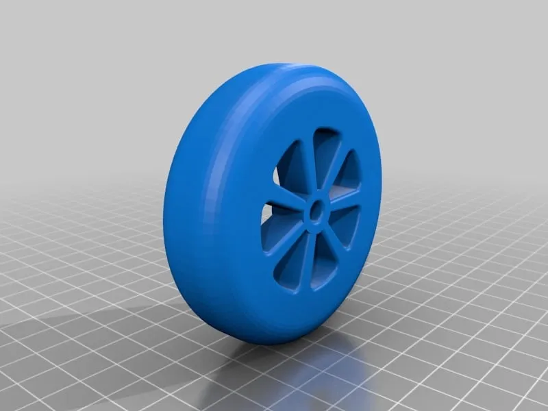 RC plane 70mm Wheel (solidworks) by Thymen - MakerWorld