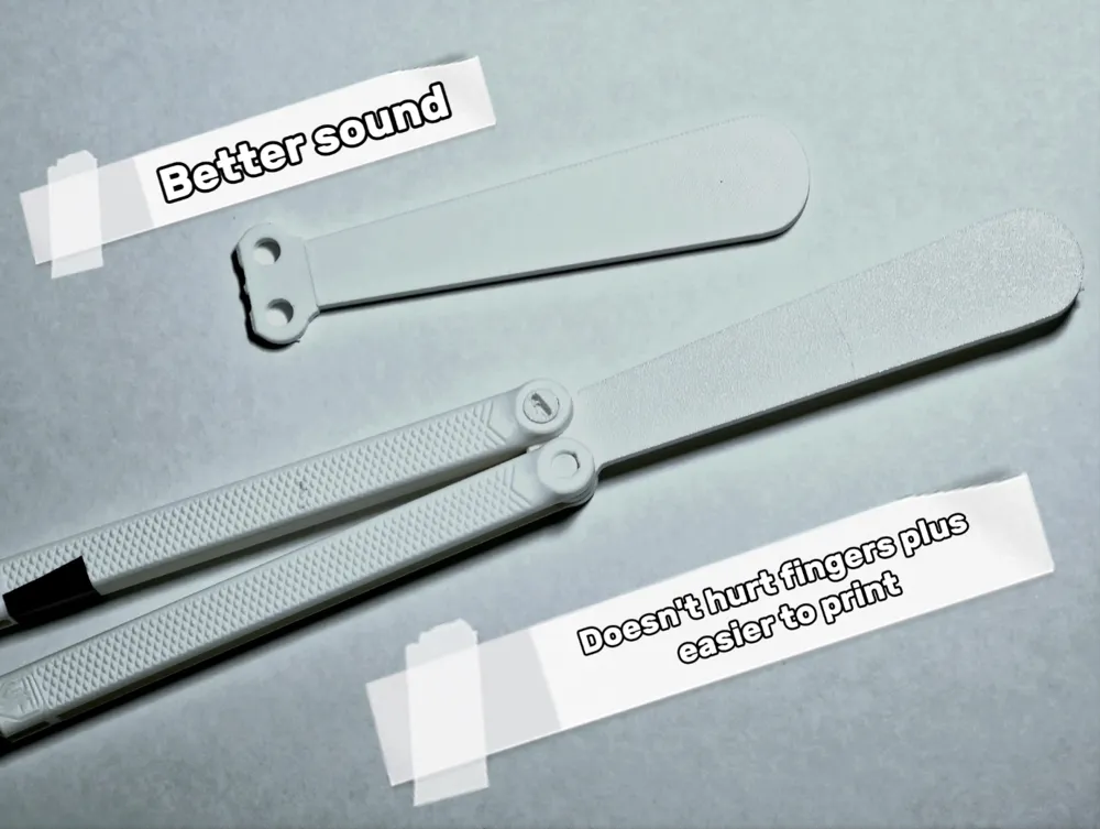 Trainer blade (no sharp edges) Remixed by Rock p - MakerWorld