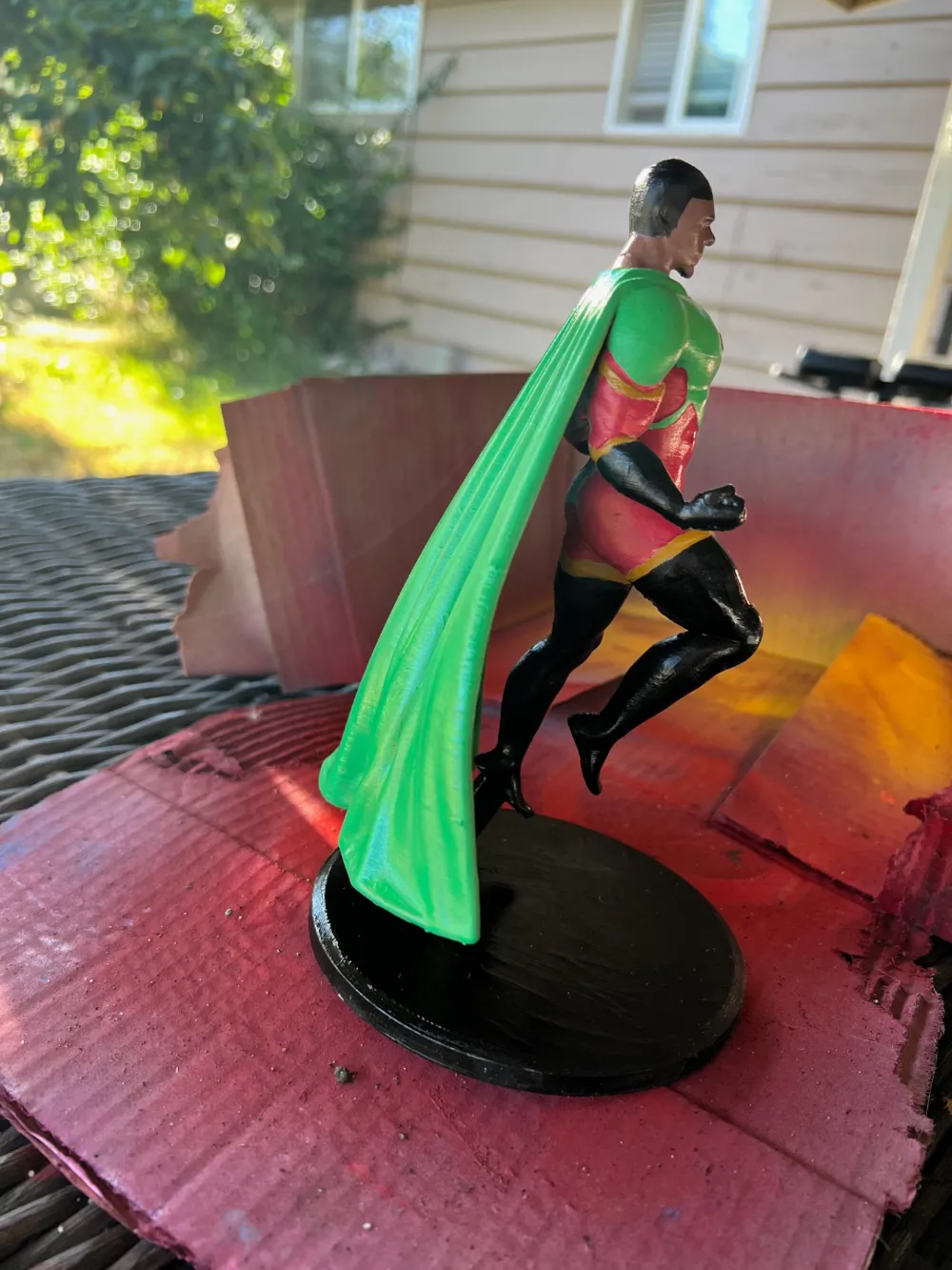 Icon Statue DC Milestone art by StevenOhYess - MakerWorld