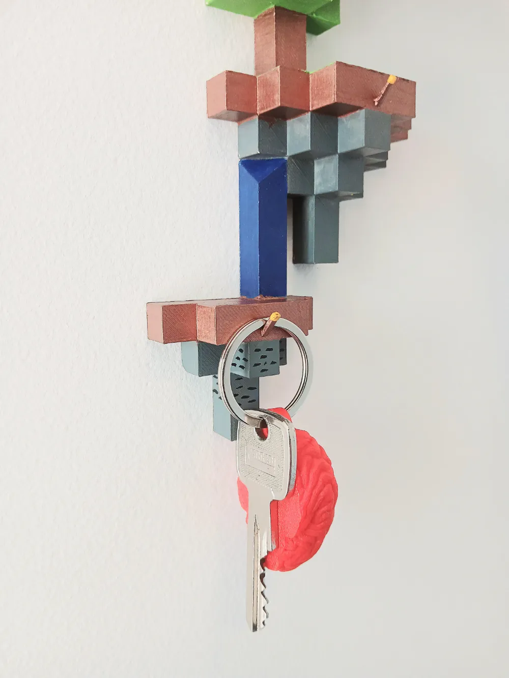 Minecraft Floating Islands Wall Art / Key Holder by Horia Miscalencu ...