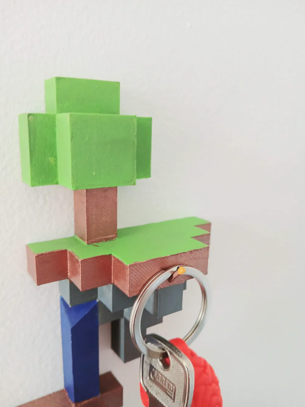 Minecraft Floating Islands Wall Art / Key Holder by Horia Miscalencu ...