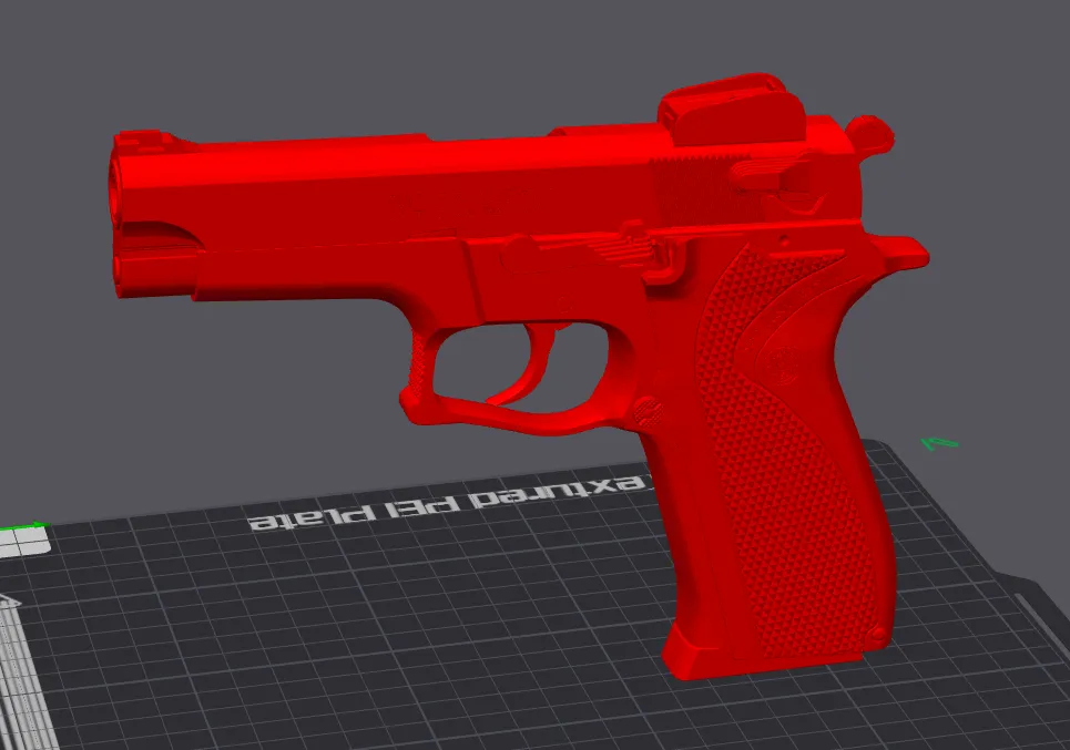 5906 Training Pistol - Free 3D Print Model - MakerWorld