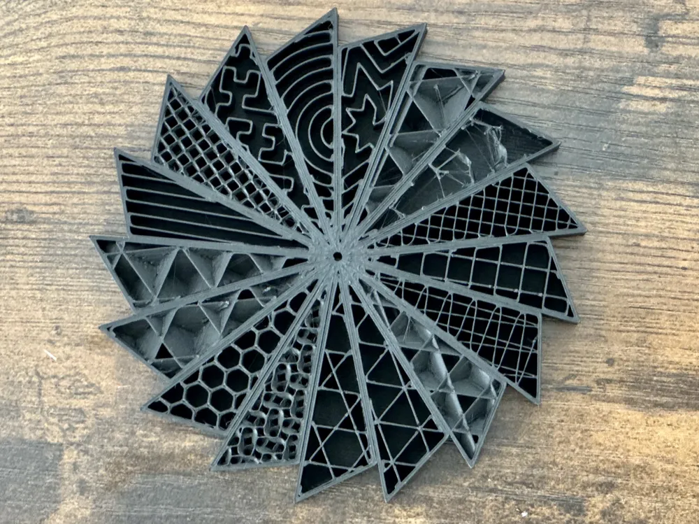 Infill Sample Card - Bambu Studio & Prusa Slicer Remixed by Neil ...