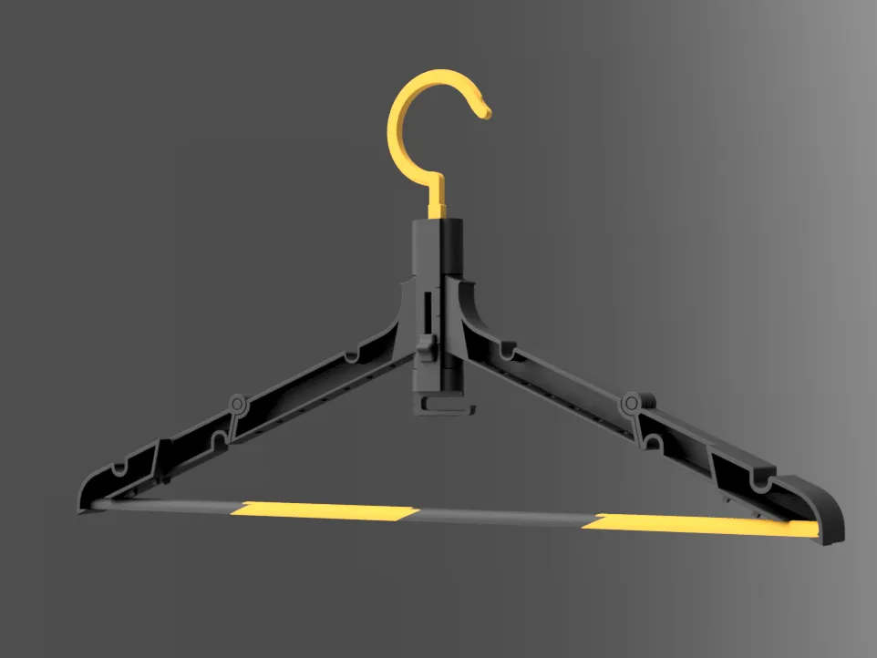 Portable Multifunctional Clothes Hanger - (PiP) by SimonMakerForge ...