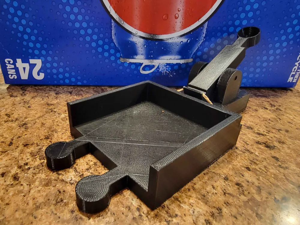 Catapult Dice Tower by JazzVacuumMakerWorld: Download Free 3D Models