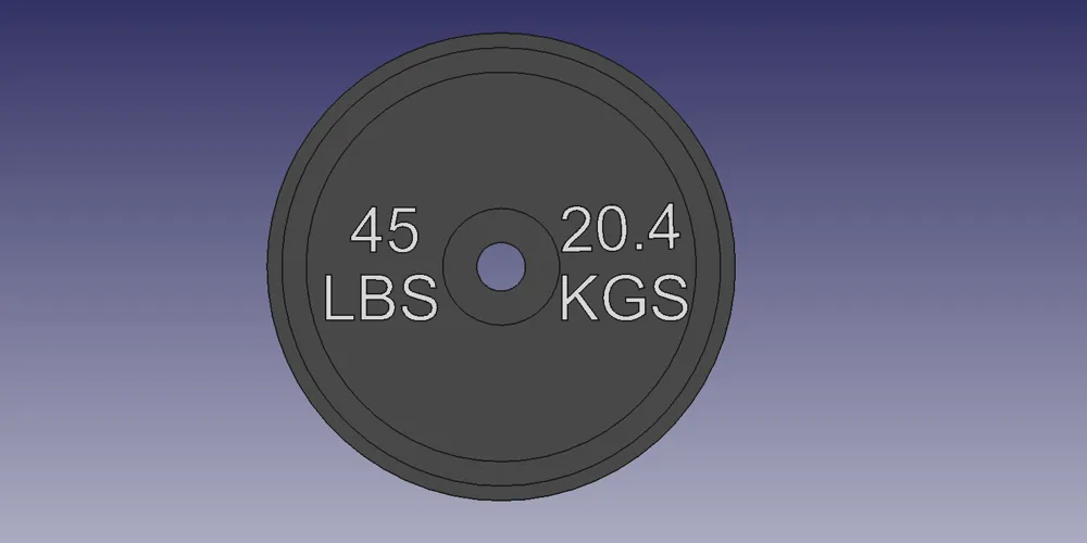 Stacked Barbell Coaster by BuffaloBingo - MakerWorld