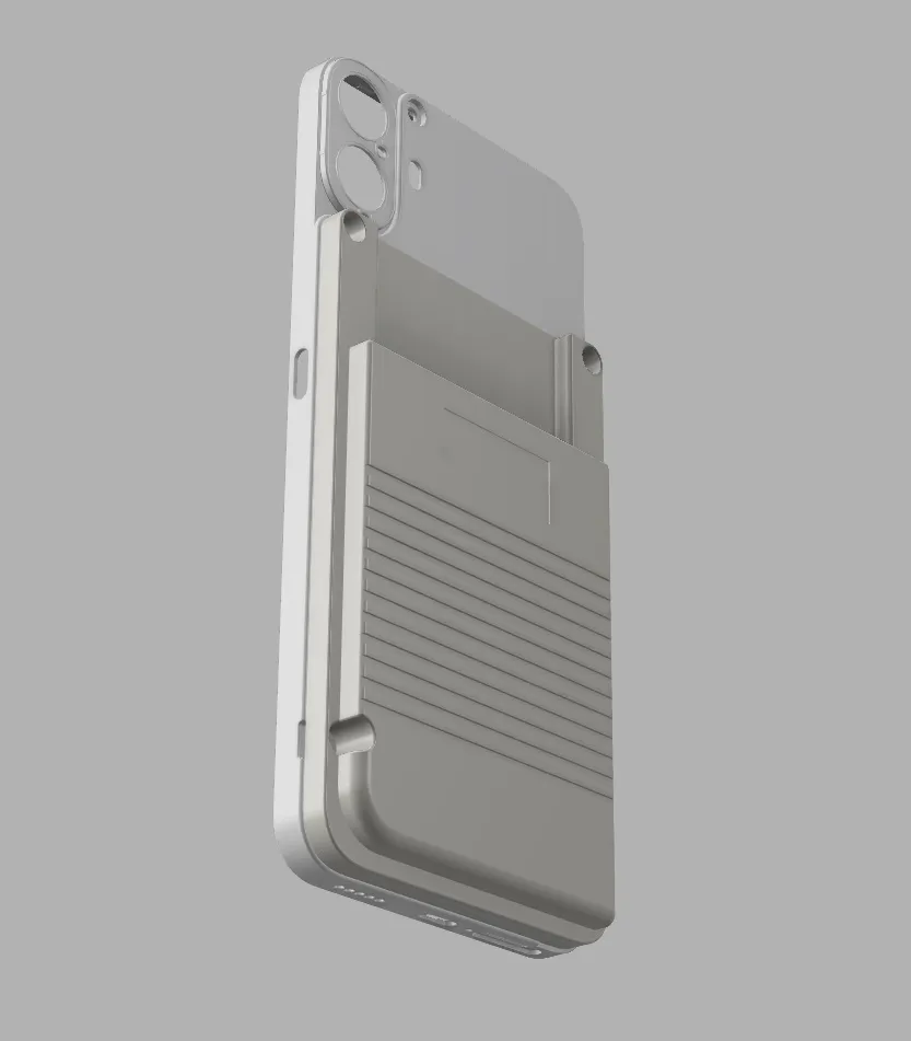 CMF Phone 1 Retro Accessory/Cardholder Concept by Ren - MakerWorld