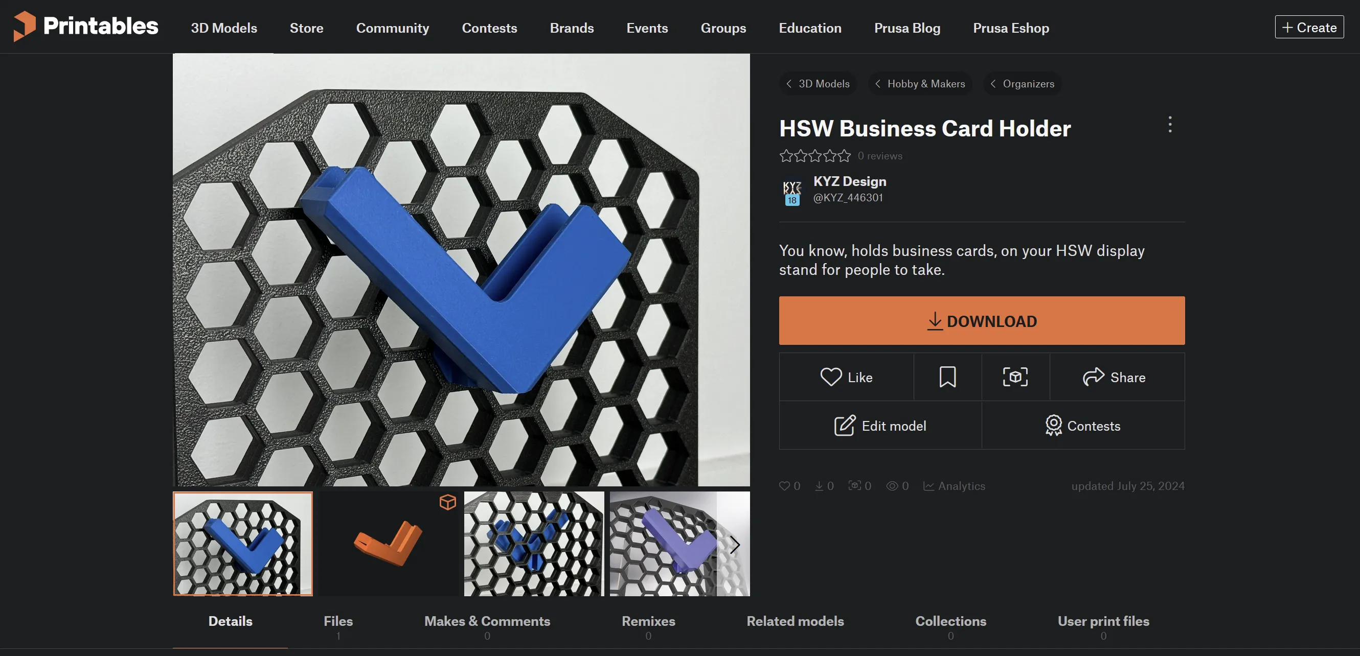 HSW Attach Anything Tutorial - No CAD Required - Free 3D Print Model ...