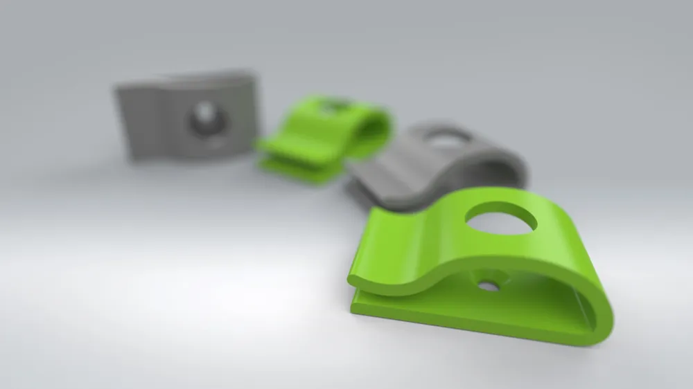 Cable / Wire Clip (Easy To Print) by Firstlayer Oy MakerWorld: Download ...