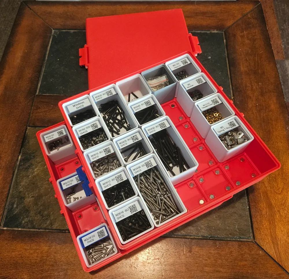 Gridfinity Stackable Storage Box - 5x5 - Free 3D Print Model - MakerWorld