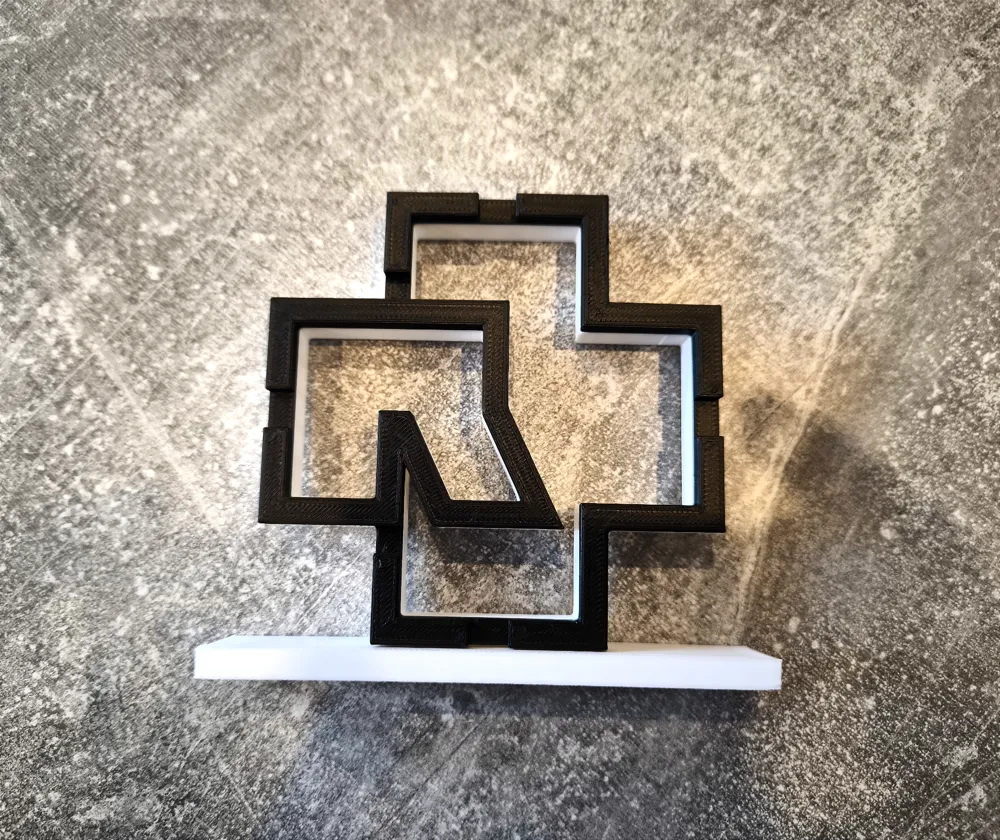 Rammstein Logo by 3d_druck_by_ted MakerWorld: Download Free 3D Models