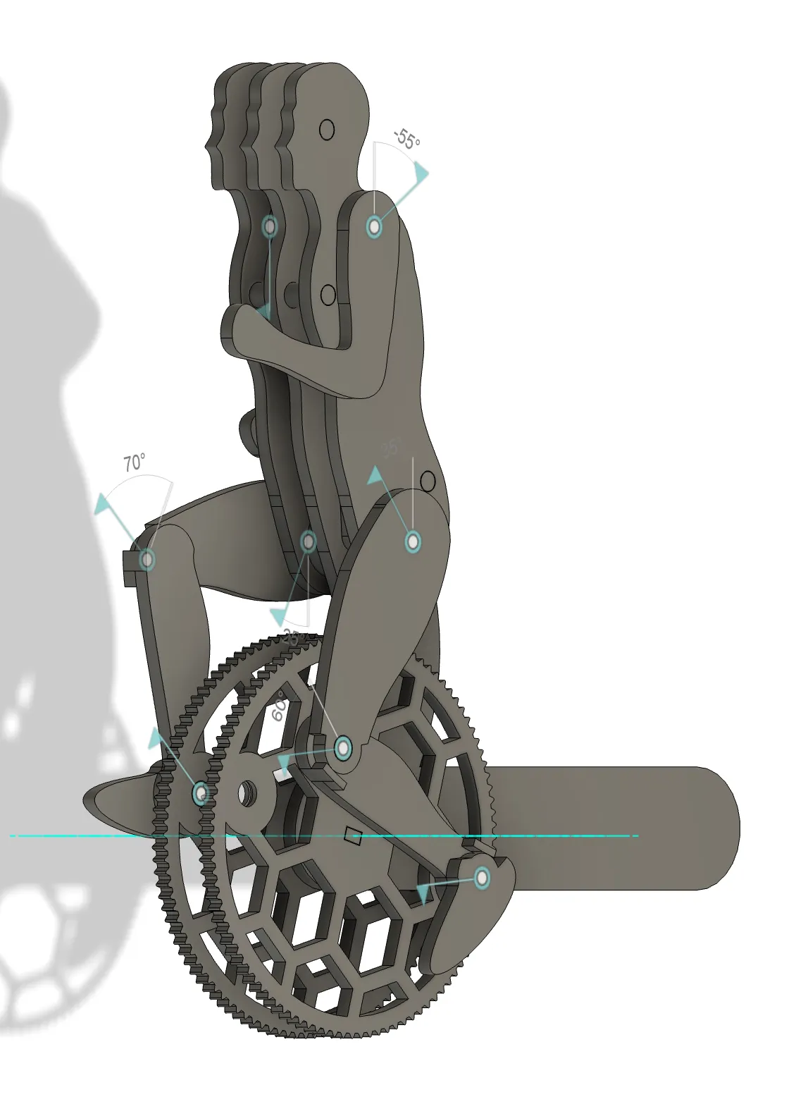 Olympic Sprinter Automaton by AustinY MakerWorld: Download Free 3D Models