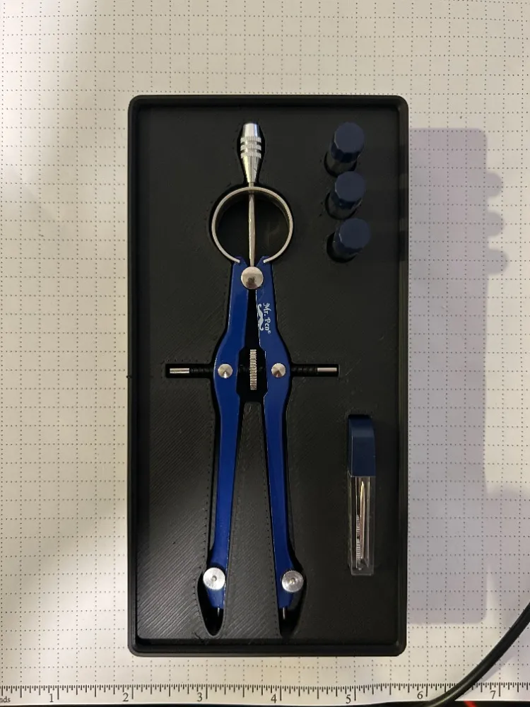 gridfinity compass by user_3207932100 - MakerWorld