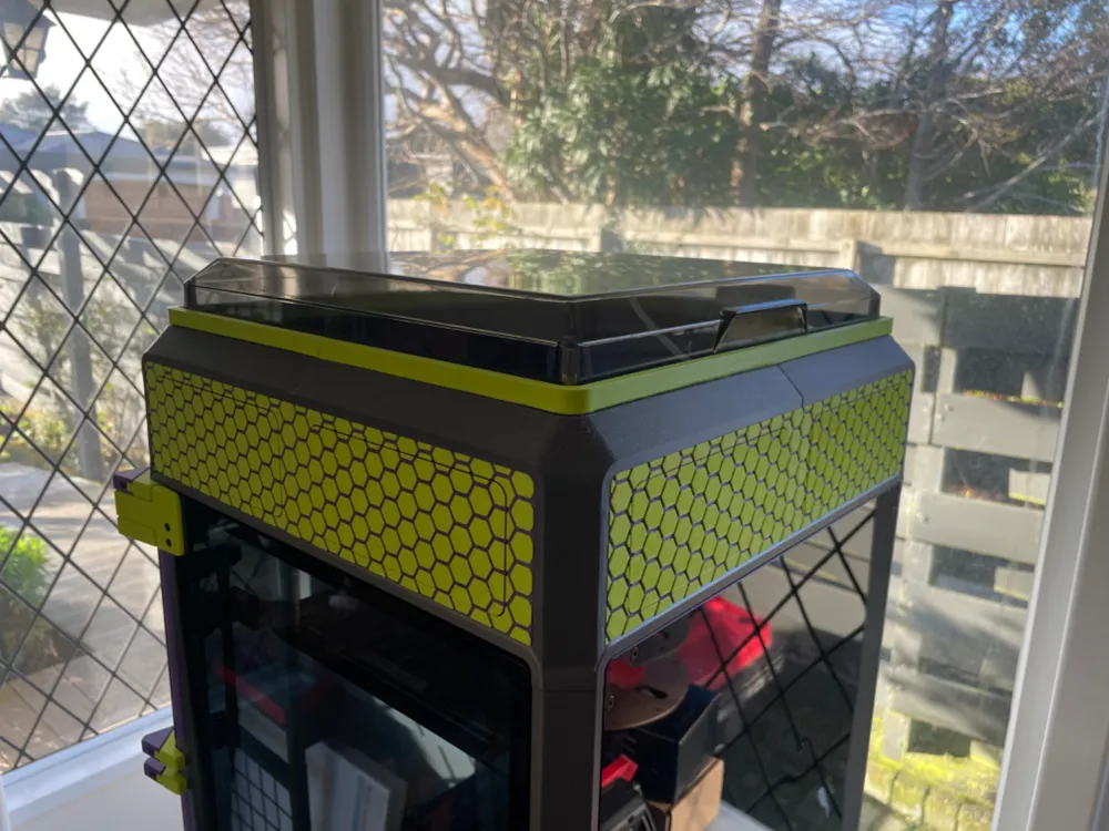 Creality K1 / K1C Riser / Top Hood with Vents - Free 3D Print Model ...
