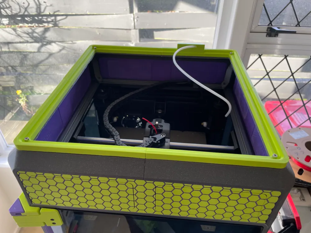 Creality K1 / K1C Riser / Top Hood with Vents Remixed by low-voxy ...