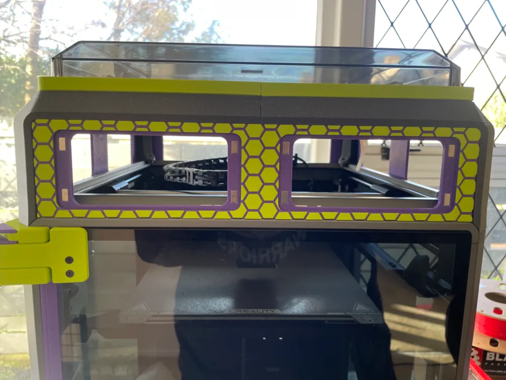 Creality K1 / K1C Riser / Top Hood with Vents Remixed by low-voxy ...