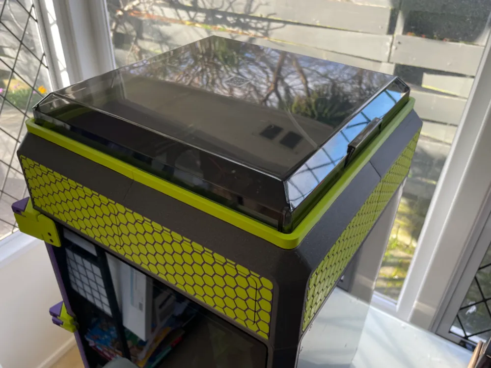 Creality K1 / K1C Riser / Top Hood with Vents Remixed by low-voxy ...