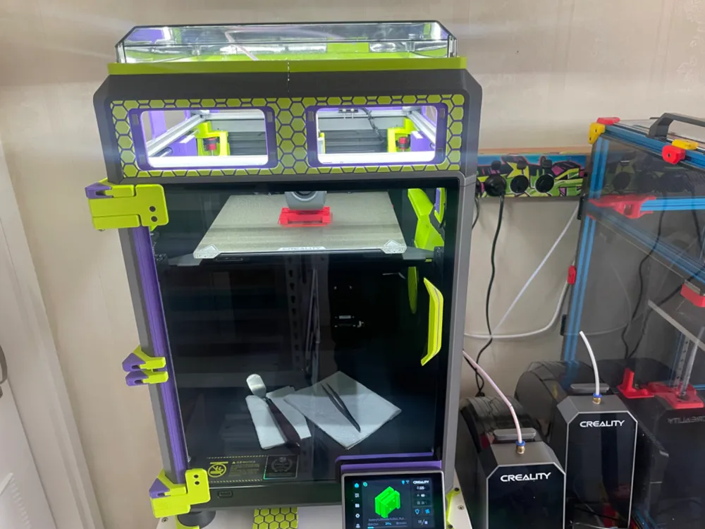 Creality K1 / K1C Riser / Top Hood with Vents Remixed by low-voxy ...