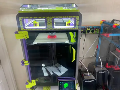 Creality K1 / K1C Riser / Top Hood with Vents Remixed by low-voxy ...