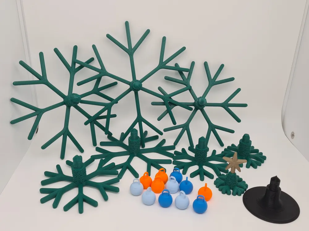 Interlocking Christmas Tree with Ornament by Flotschi MakerWorld ...