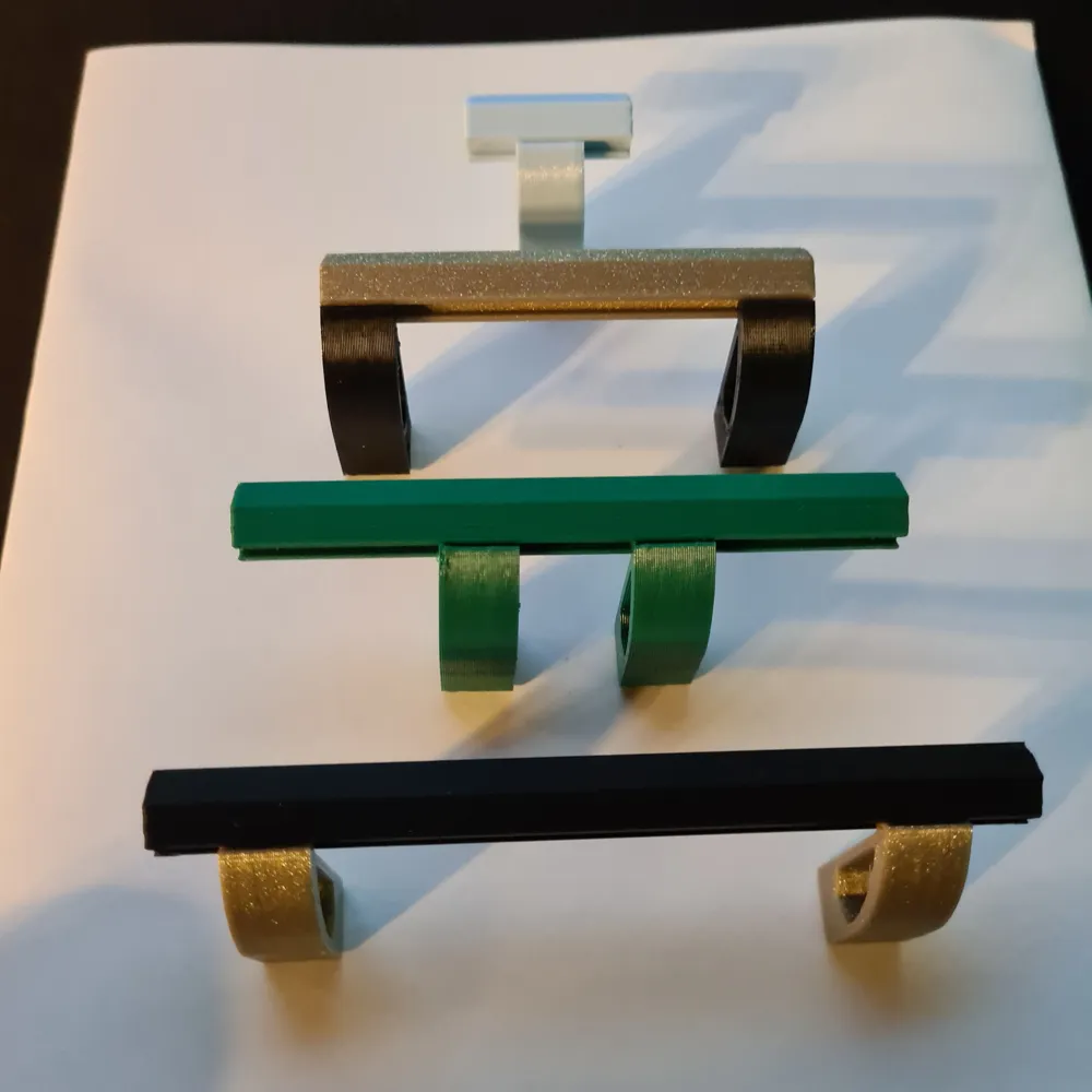 Modular Drawer Handle - Free 3D Print Model - MakerWorld