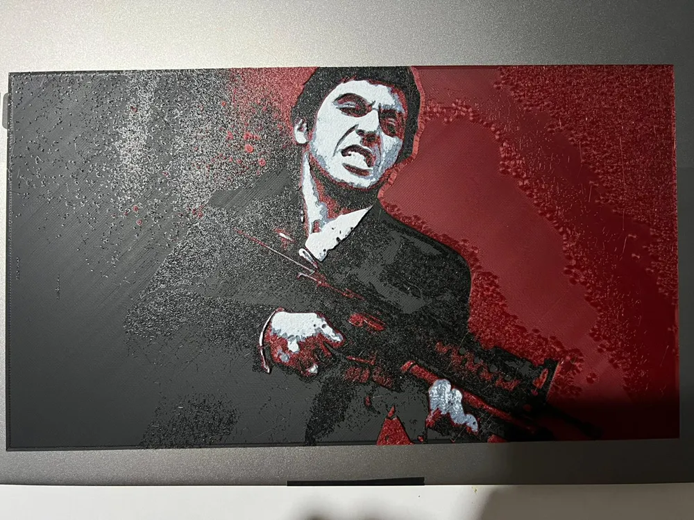 SCARFACE AL PACINO by Crotalo MakerWorld: Download Free 3D Models