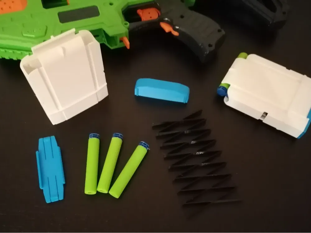 Nerf Mag 8 rounds by RudolfPilc - MakerWorld