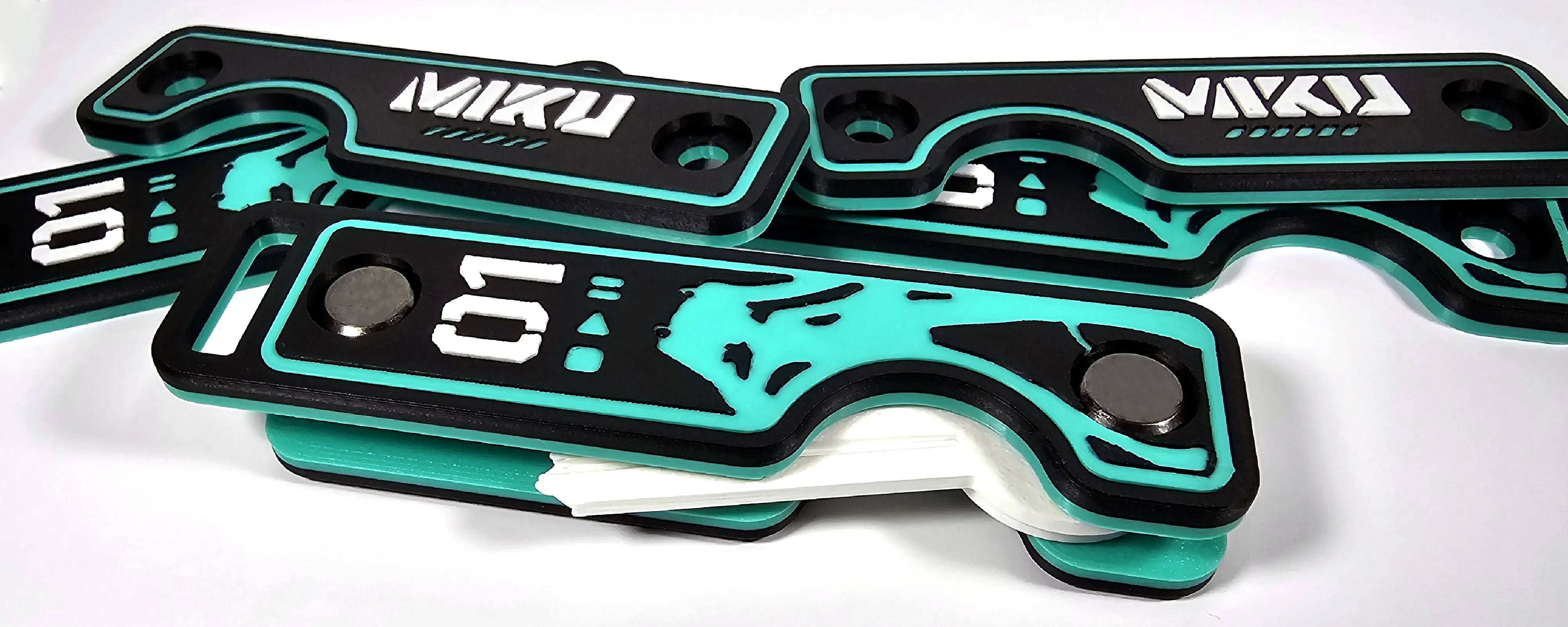 Hatsune Miku KeyCarry - EDC Key Organizer - Free 3D Print Model ...