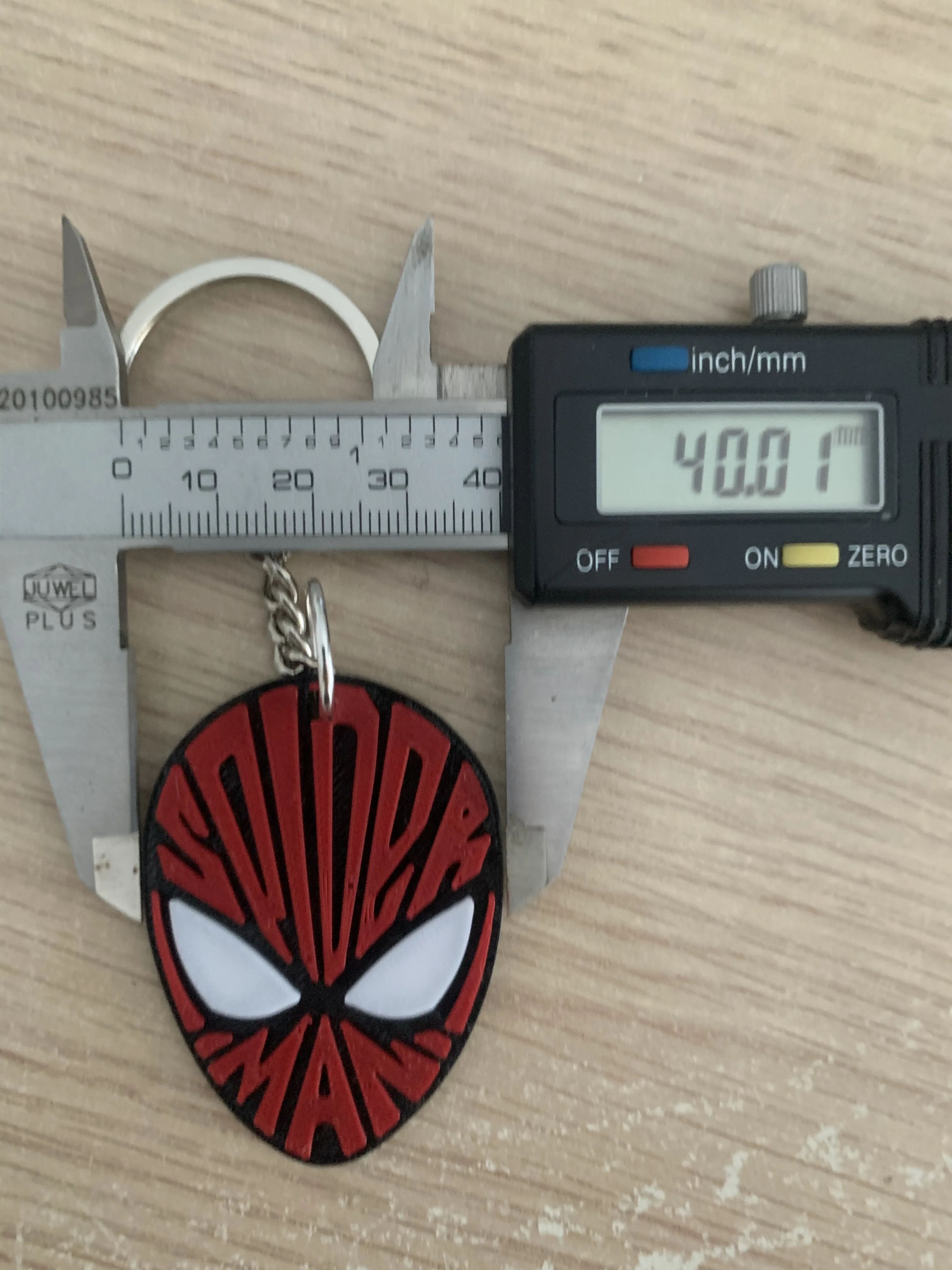 Spiderman Keychain by 3DFilippo - MakerWorld