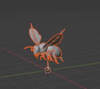 Bee Model in Blender by user_2909143981 - MakerWorld