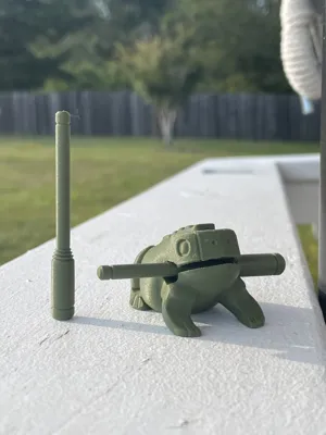 percussion frog 3d print model download - MakerWorld