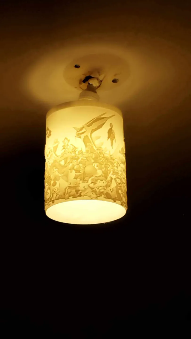 ceiling light character nintendo / plafonnier by arizona_3D MakerWorld ...