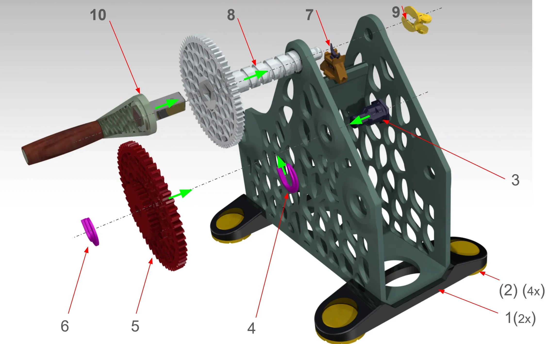 Cell Spool Winder by Sergiu MakerWorld: Download Free 3D Models