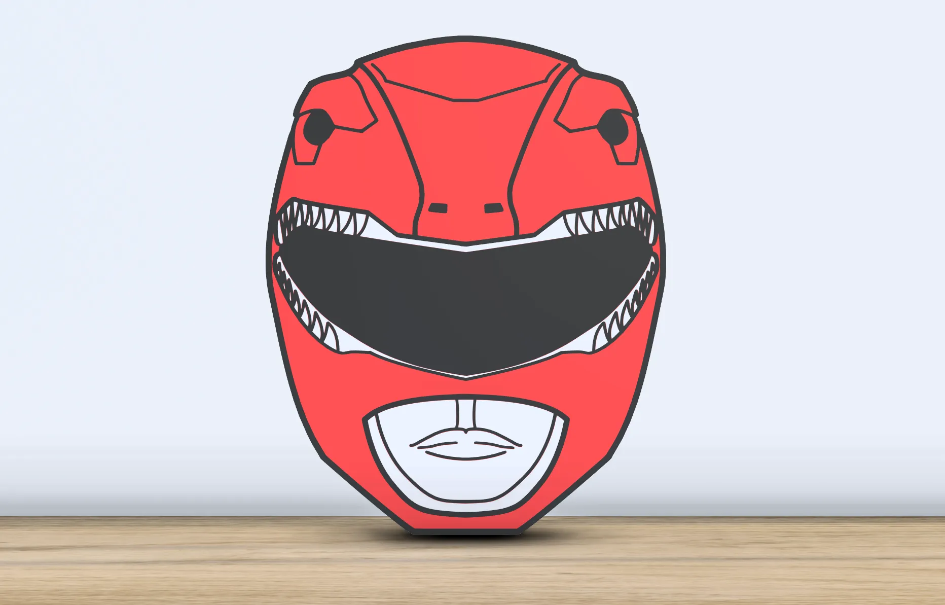 Black Ranger - Layered - Wall Art - Power Rangers - Free 3D Print Model ...