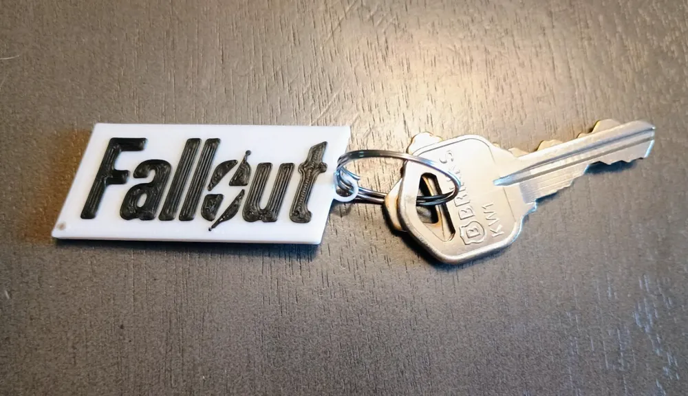 Fallout keychain by Lt_Frogger16 - MakerWorld