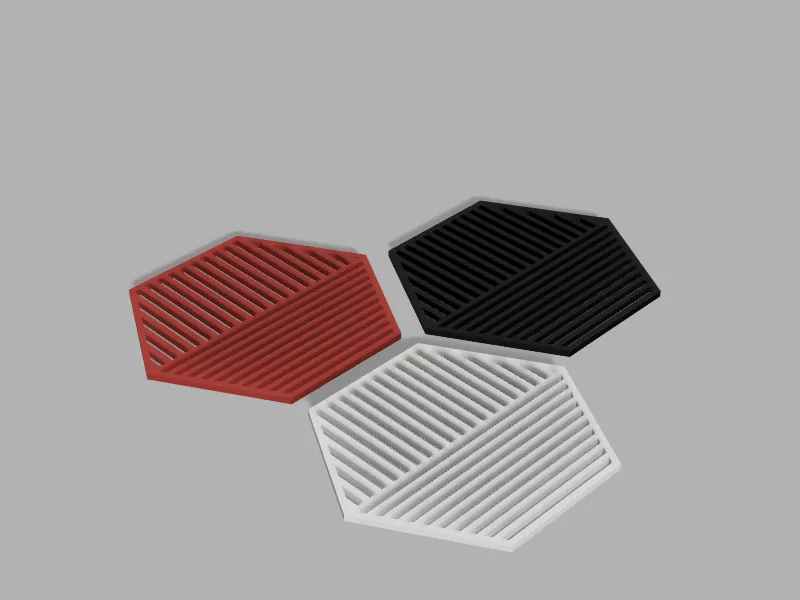 Simple Geometric Coaster Design 2 by AryanMathurCAD MakerWorld ...
