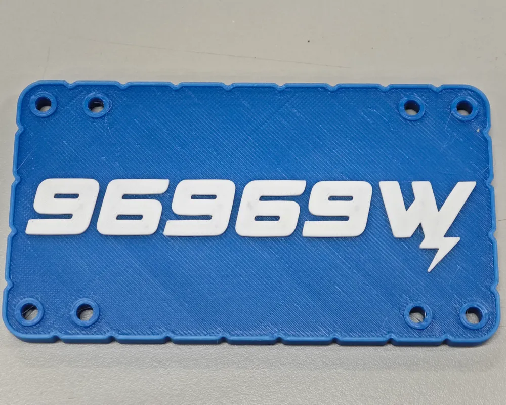 VEX 車牌 96969W license plate by Lionel0616 MakerWorld: Download Free 3D ...