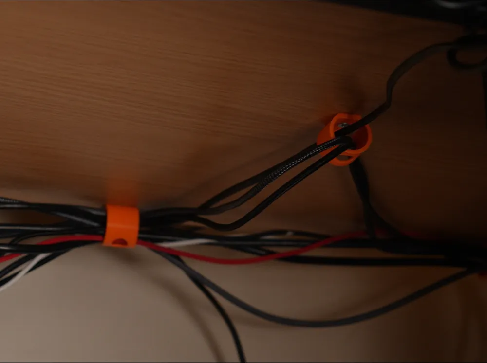 Easy Under-Desk Cable Loop Organizer - PARAMETRIC by Once in a Six Side ...