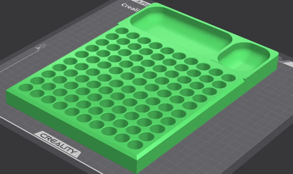 100 round reloading tray by Sylerman MakerWorld: Download Free 3D Models